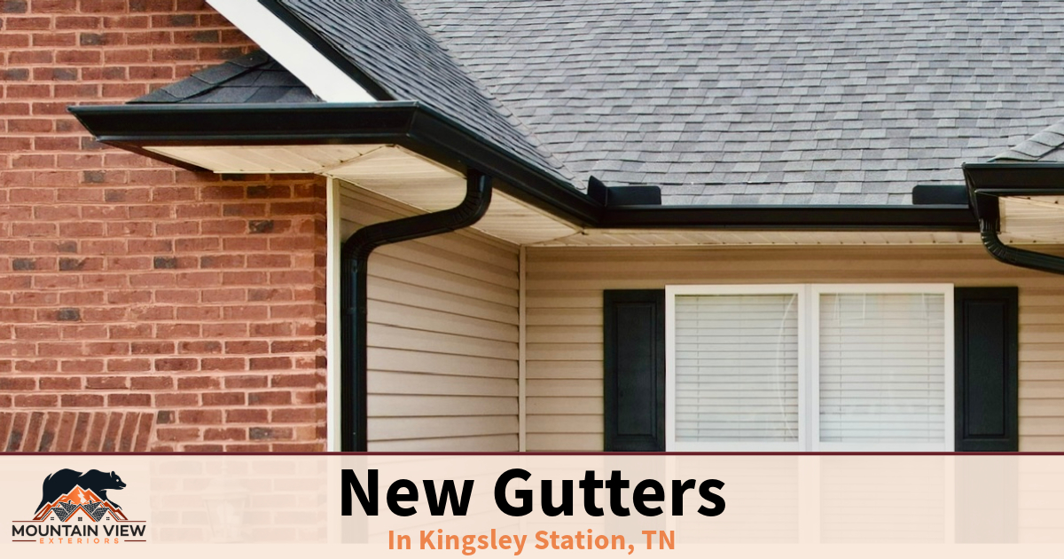 Install New Gutters in Kingsley Station | Mountain View Exteriors